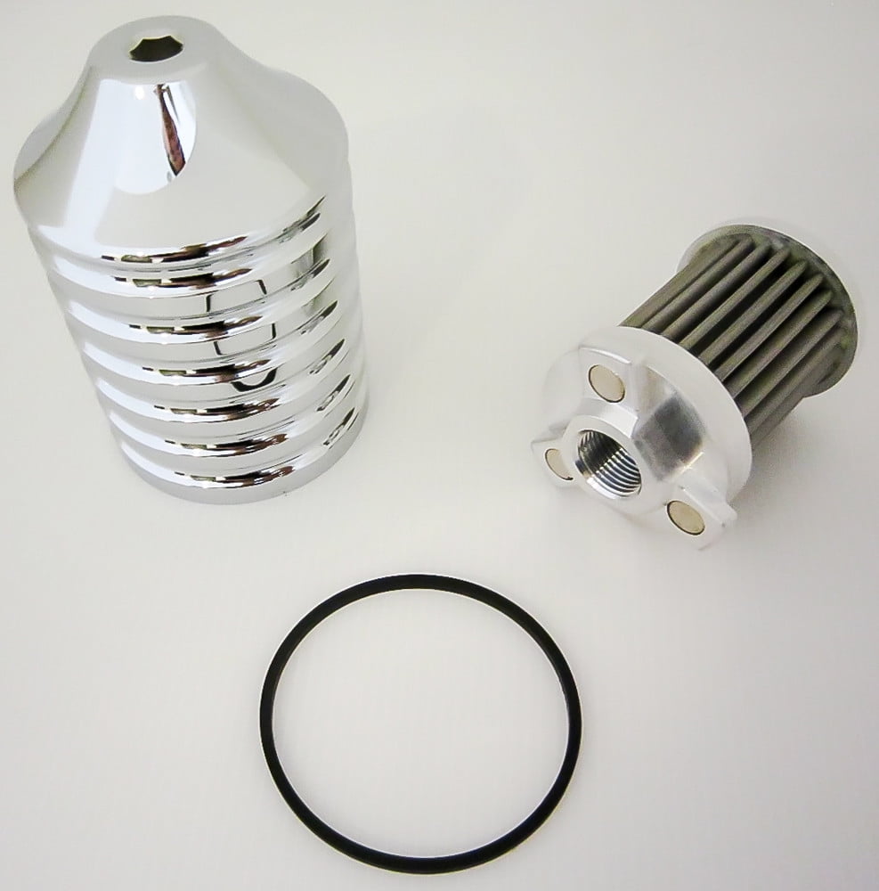 Harddrive Billet Reusable Oil Filter Chrome Xl 85-20 - EM-0018 ...