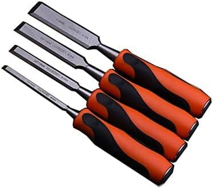 Harden Wood Chisel Set - Heavy Duty 4 Piece Woodworking Tools Set ...