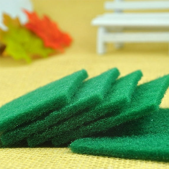 Hardened Cleaning Sponge, Heavy Duty Scouring Pad for Kitchen Sanitary ...