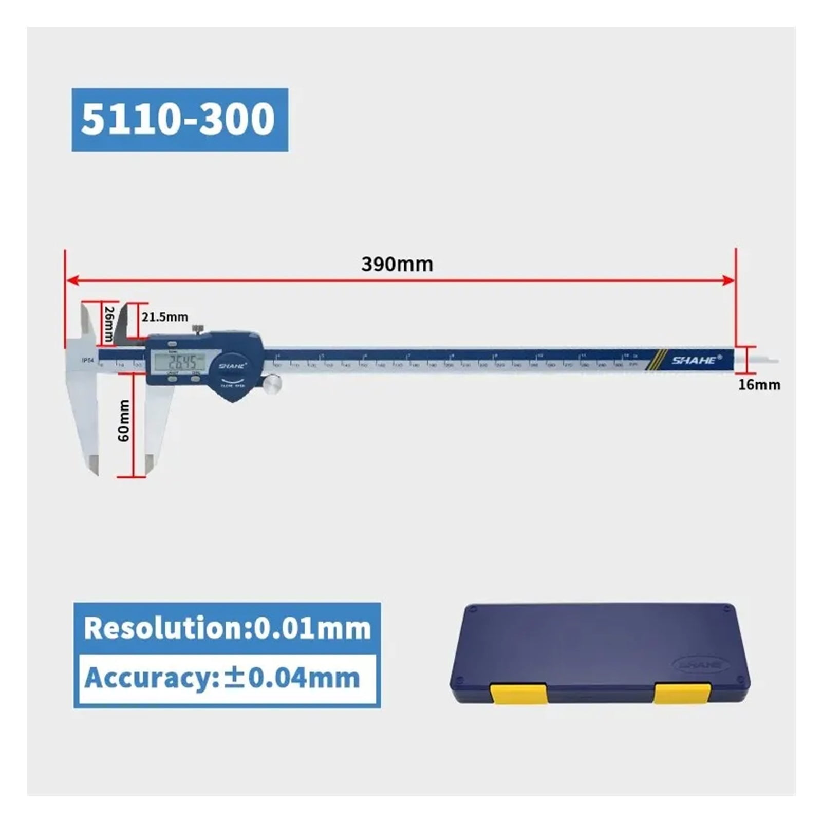 Hardened Stainless Steel Digital Caliper Electronic Vernier Caliper ...