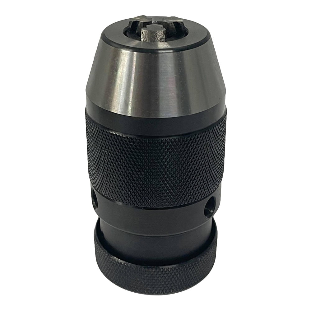 Hardened Steel 1/32" - 3/8" Keyless Drill Chuck, 2JT Taper Mount ...