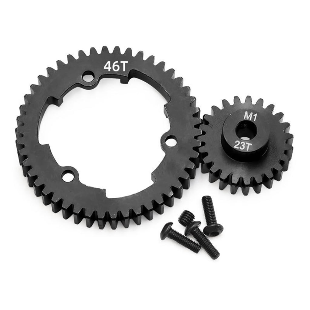 Hardened Steel 46T 23T Gear Set Compatible With Multiple Remote Control ...