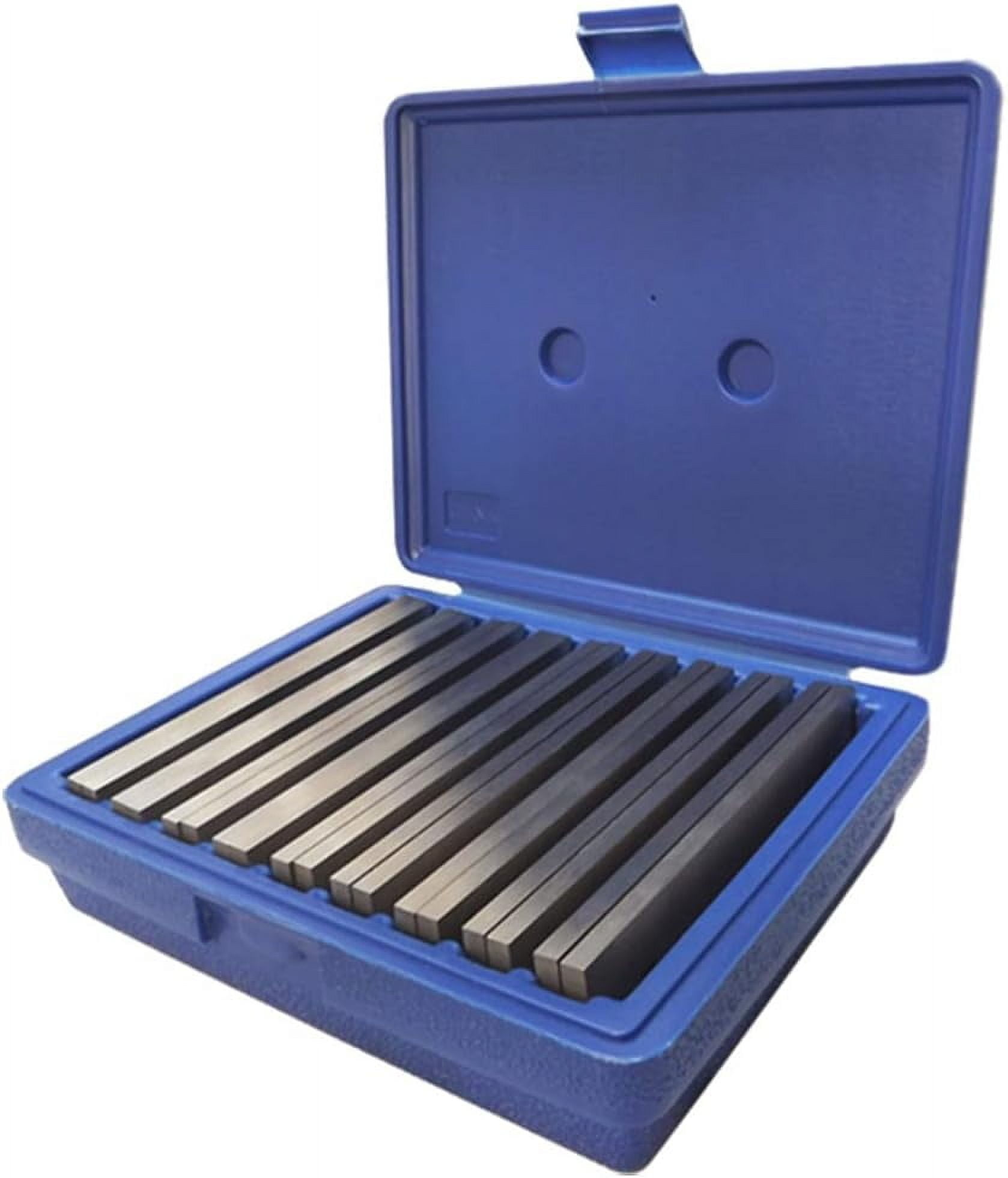 Hardened Steel Parallel Set 9 Pair 1/4" Thick 6" Long 0.0002" Precision ...