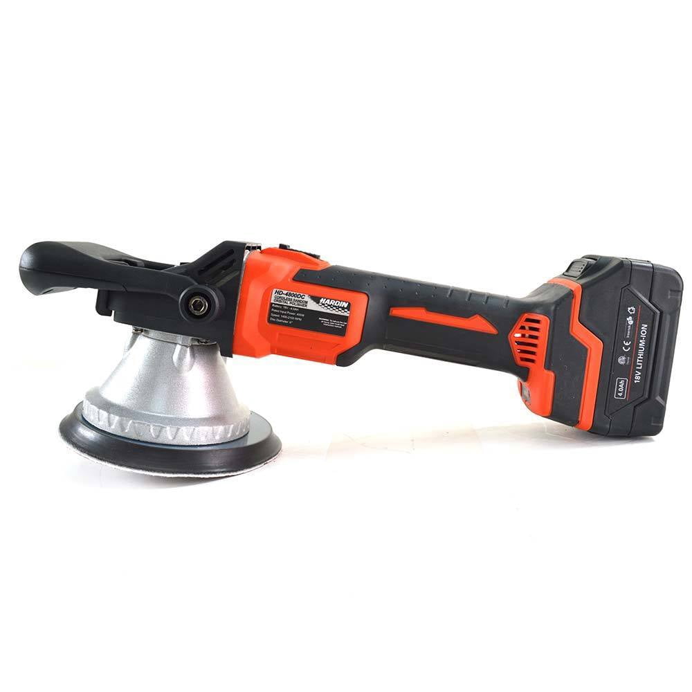 Hardin HD-4800-DC 18V 4.0Ah Lithium-Ion Cordless Random Orbital ...