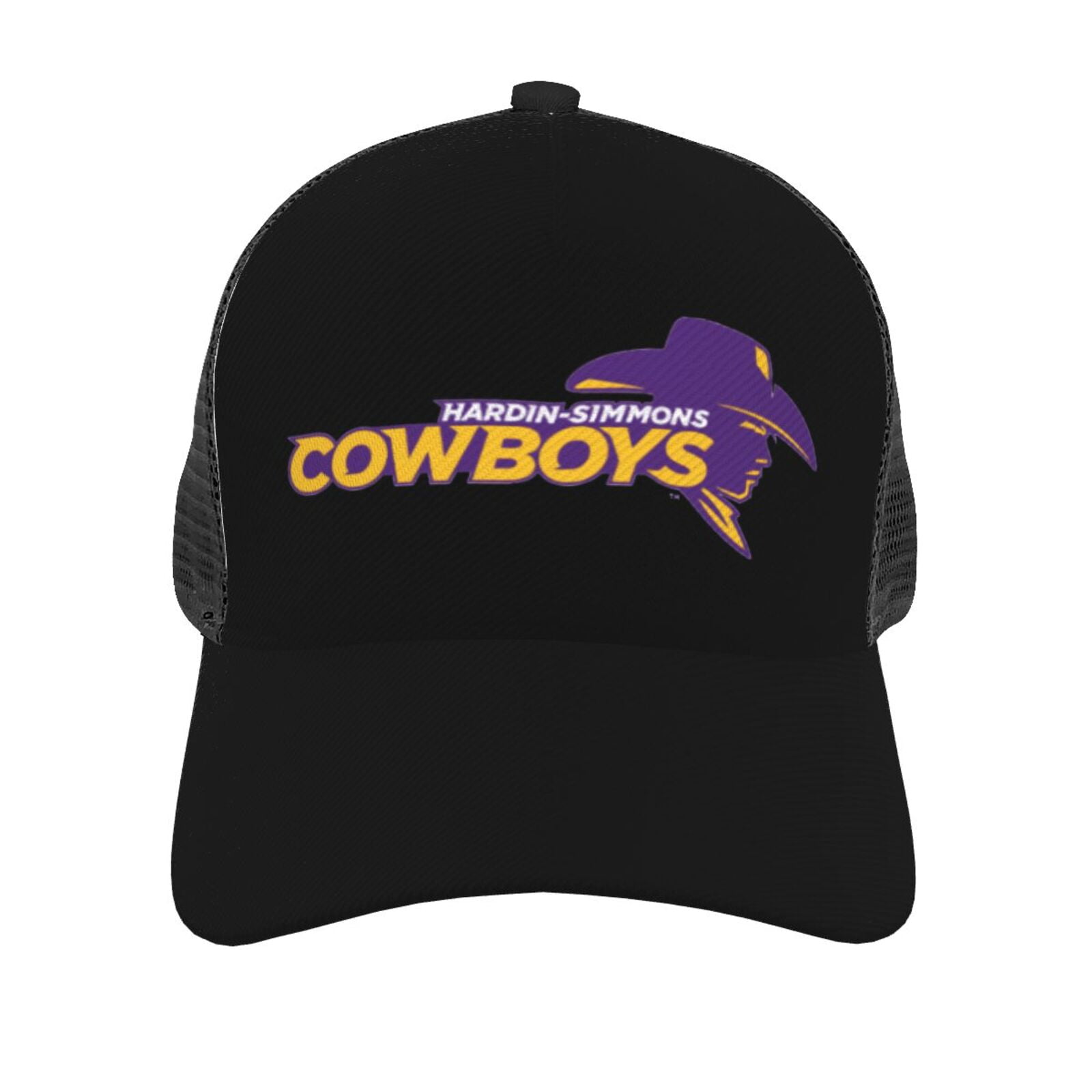 Hardin-Simmons University Logo Curved Brim Mesh Baseball Cap Casual Sun ...