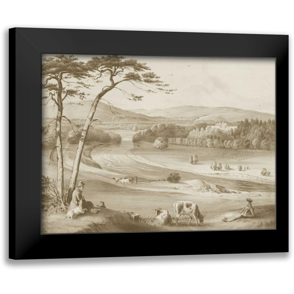 Harding, J.D. 24x19 Black Modern Framed Museum Art Print Titled ...