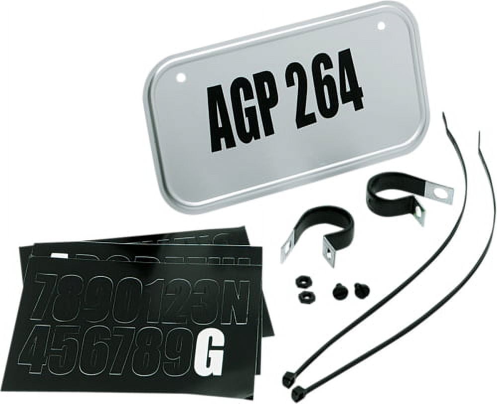 Hardline Aluminum ATV License Kit, Aluminum - Walmart.com