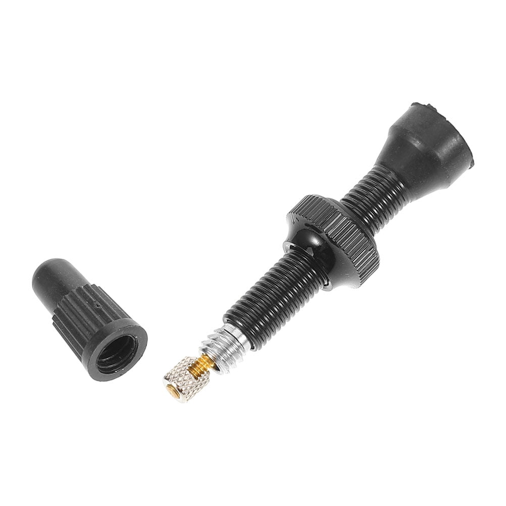 Bike Tire Valve Core with Stylish Black Design for Tubeless Tires Made ...