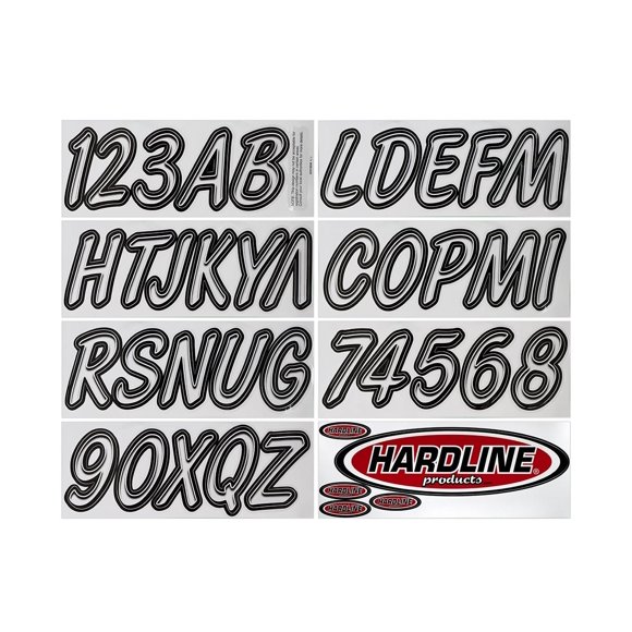 Boat Decal Numbers