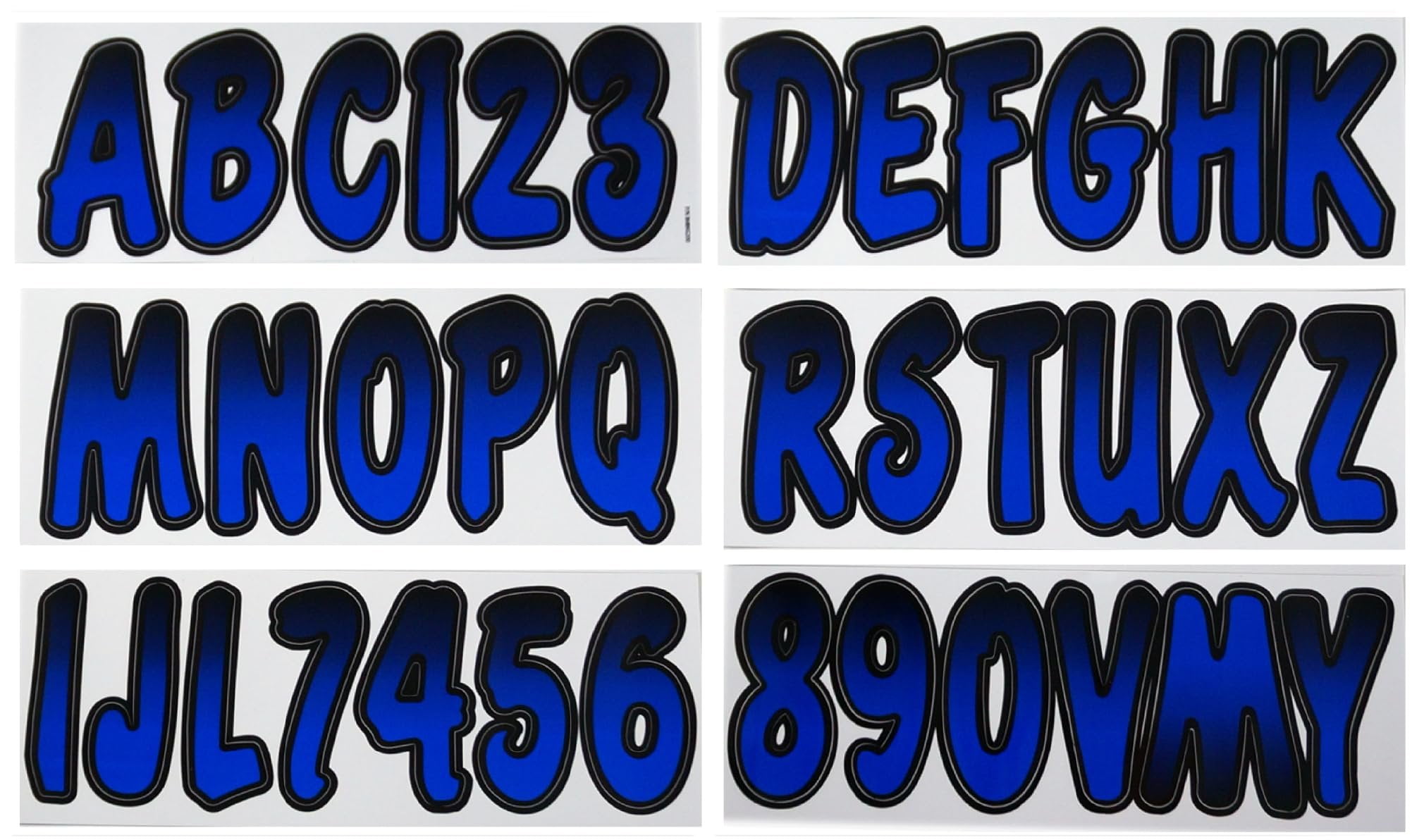 Hardline Series BMBKG200 200 Registration Kit, Cursive Font with Top to ...