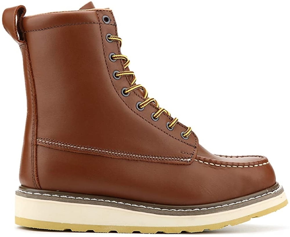 "DieHard Men's 8"" Soft Toe Work Boots, Leather, Water Resistant ...