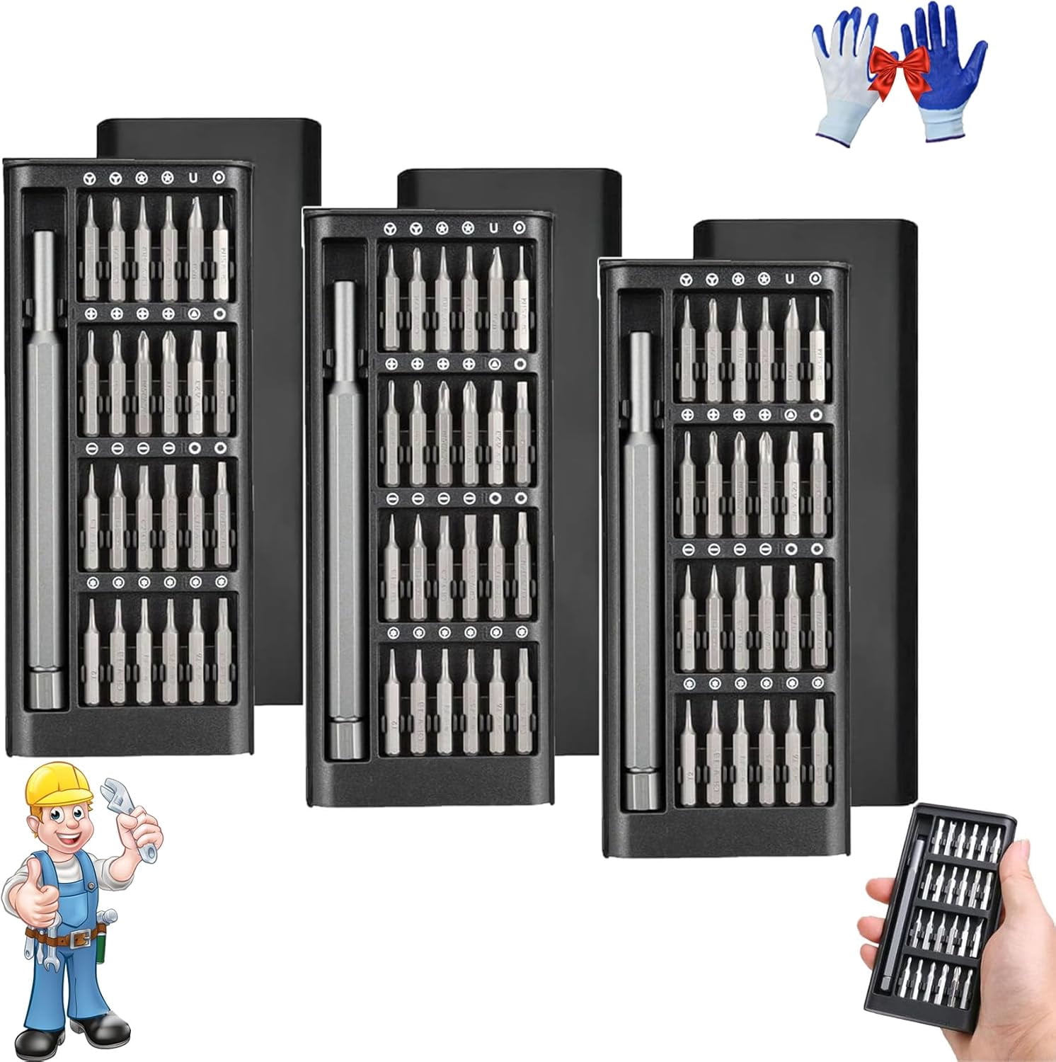 Hardpointing 24 in 1 Screwdriver Set, Statisticsing 24 in 1 Screwdriver ...