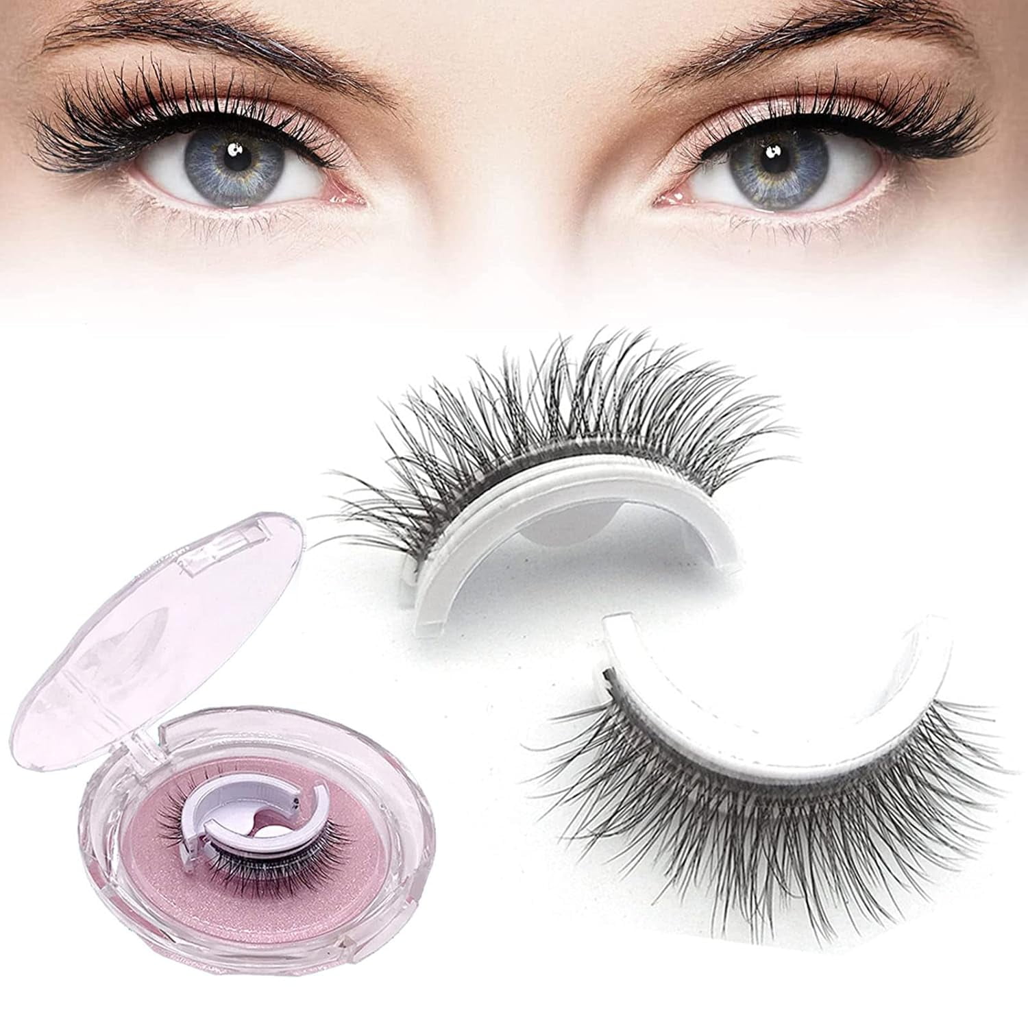 Hardpointing Reusable Self Adhesive Eyelashes, hard pointing Eyelashes ...