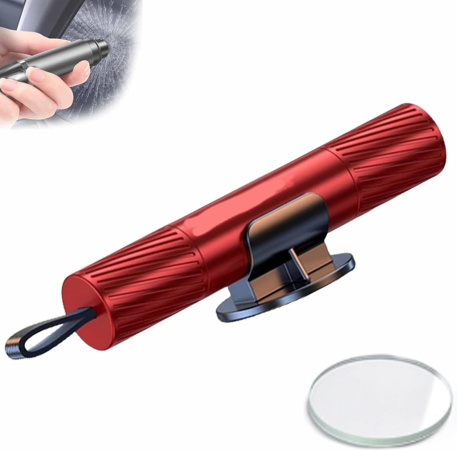 Hardpointing Safe Hammer, Auto Emergency Escape Tool with Base, Safe ...