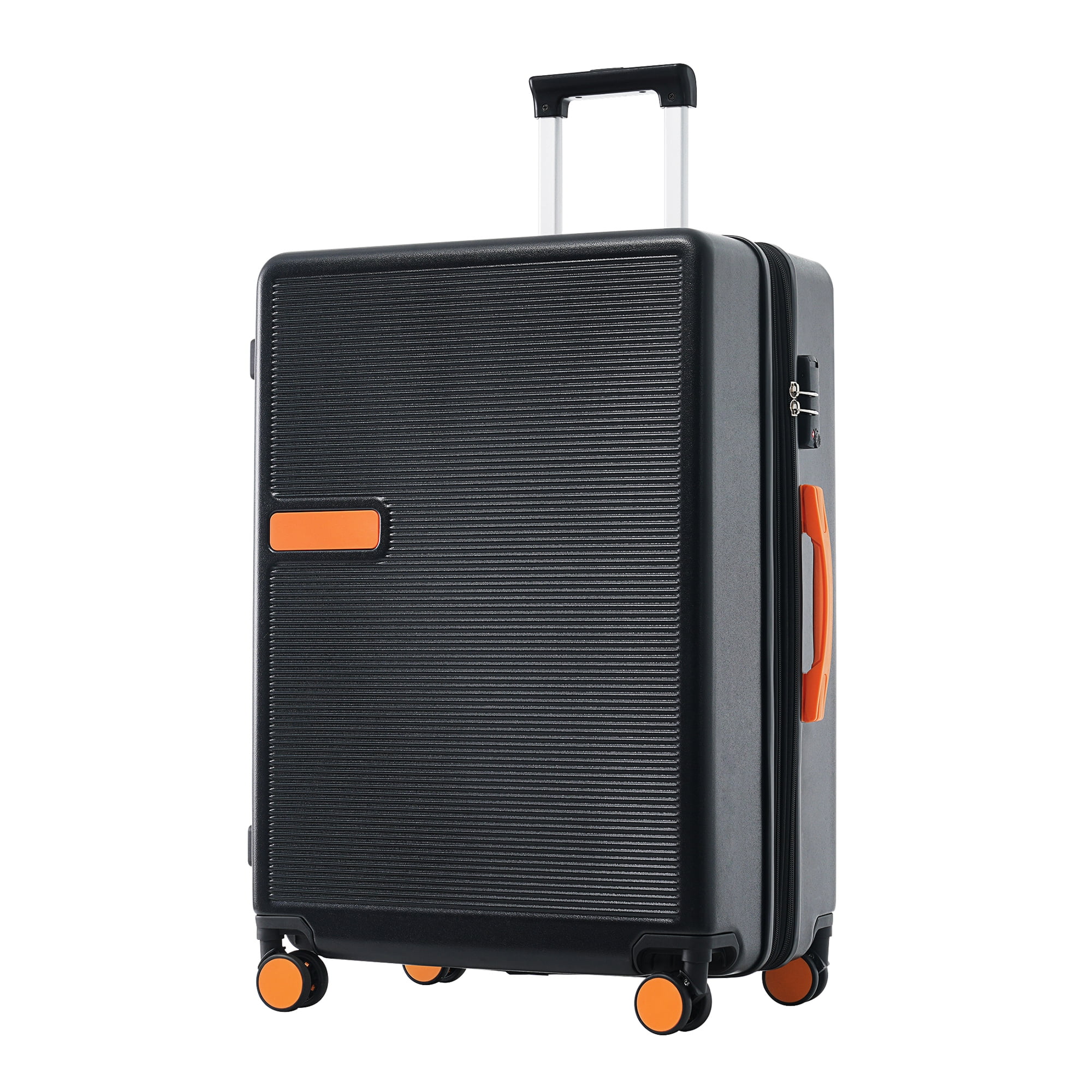 Leumius 24in Expandable Hardshell Spinner Luggage with TSA Lock and 360 ...