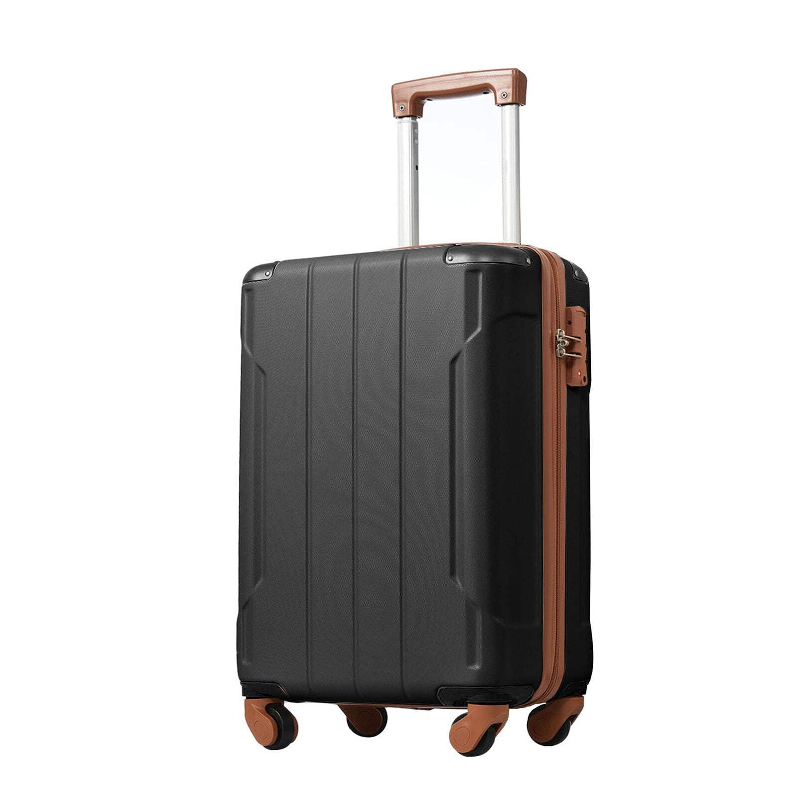 Hardshell Luggage Spinner Suitcase With Tsa Lock Lightweight 20 ...