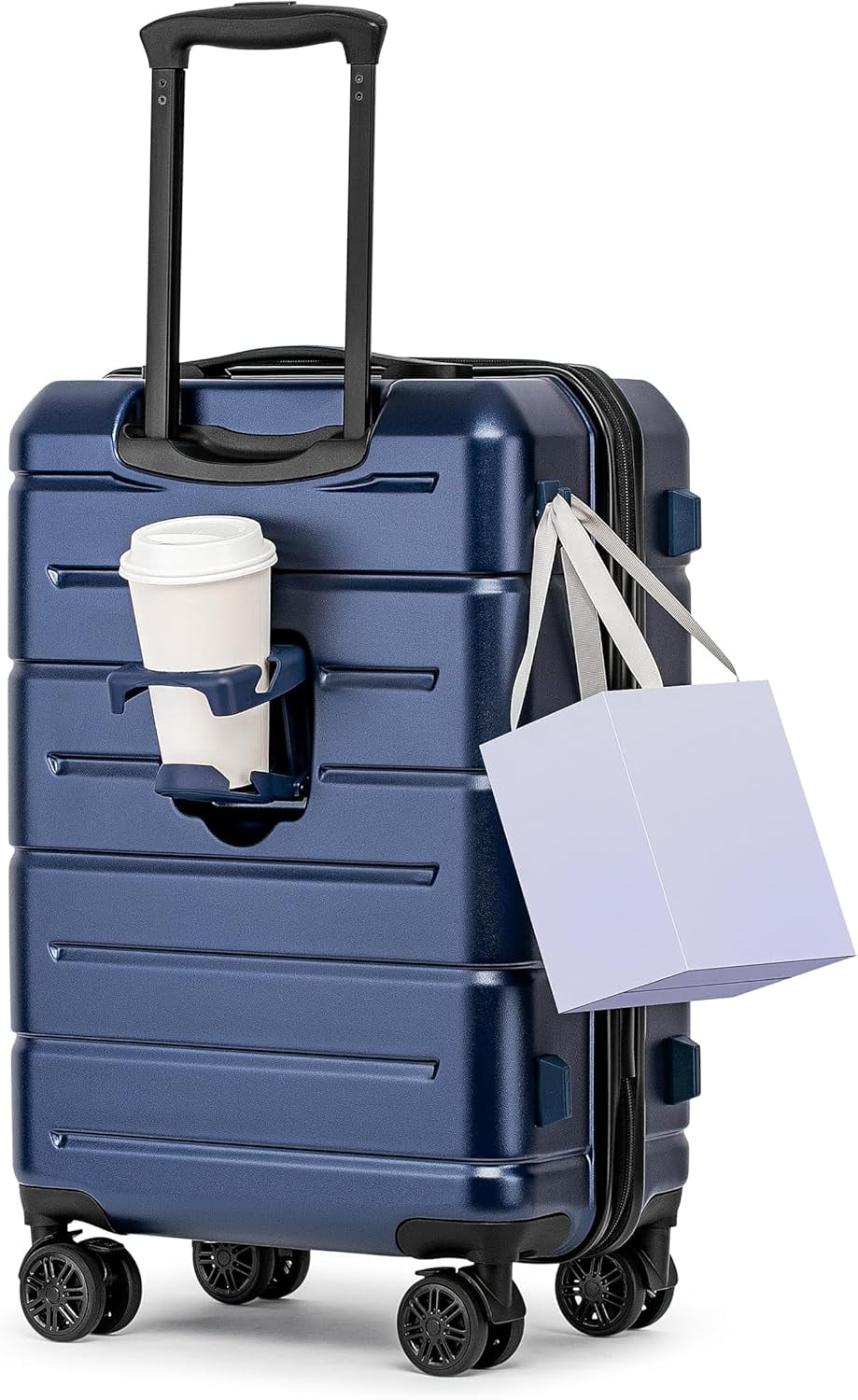 Hardside Carry On Luggage 22x14x9 Airline Approved,22 Inch Hard Shell ...