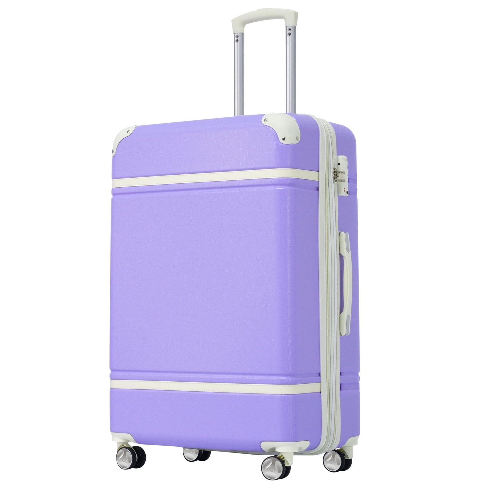 Hardside Expandable Luggage, 24 Inch Lightweight Suitcase with Spinner ...