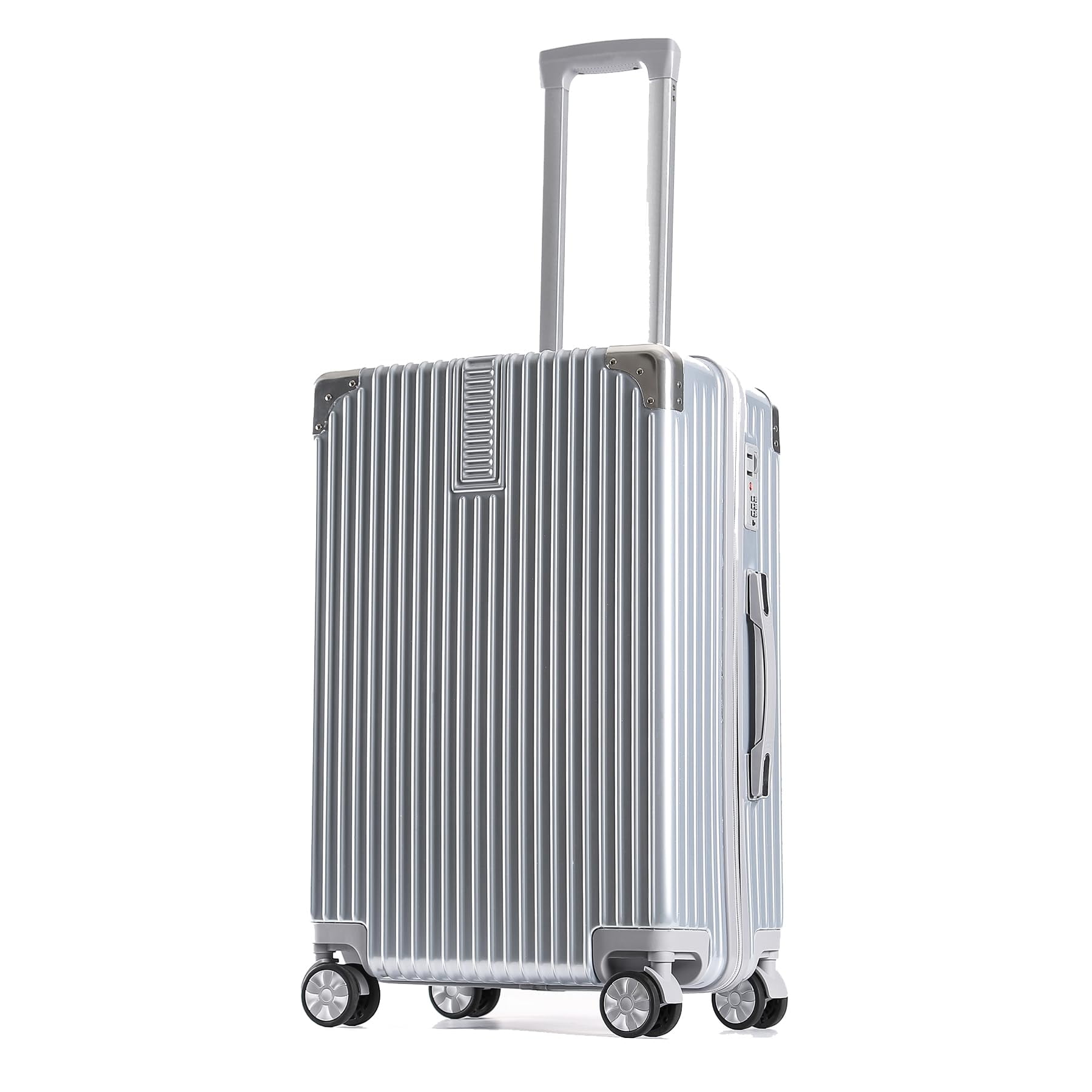 Hardside Luggage with Spinner Wheels and TSA Lock, ABS+PC Lightweight ...