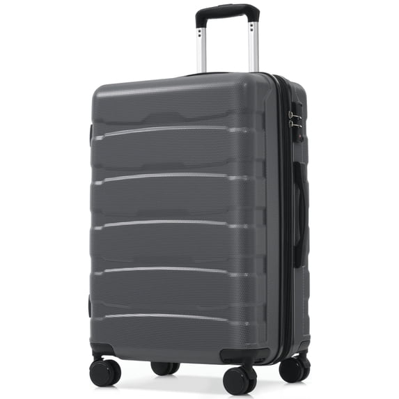 Hardside Suitcase, 28 Inch Hardshell ABS Checked Luggage, Durable ...
