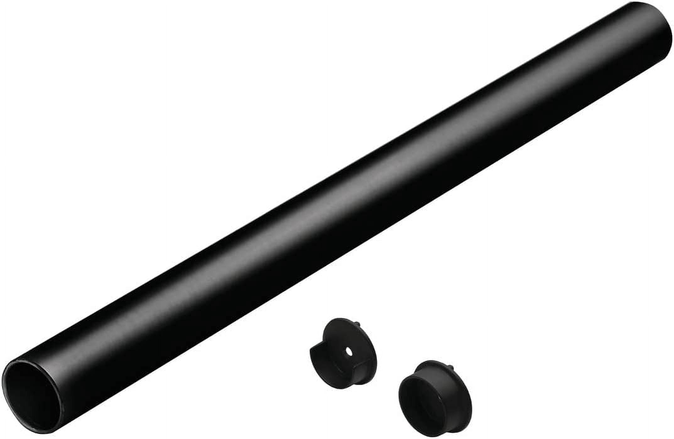 Hardware 1 5/16 Inch Diameter Round Wardrobe Tube Closet Rod with End ...