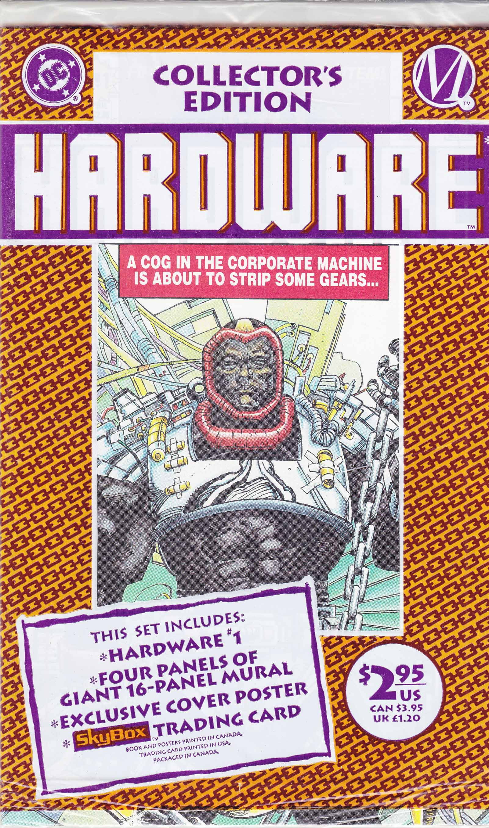 Hardware #1 (with poster) VF ; DC Comic Book - Walmart.com
