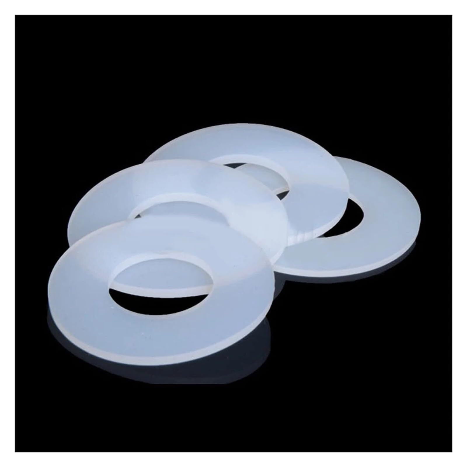 Hardware 10pcs Silicone Rubber Flat Gaskets Screw Washer Plumbing ...