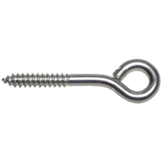Hardware 220665 Lag Screw Eyes 0.25 x 3.75 in. Zinc Plated Pack Of 10 ...