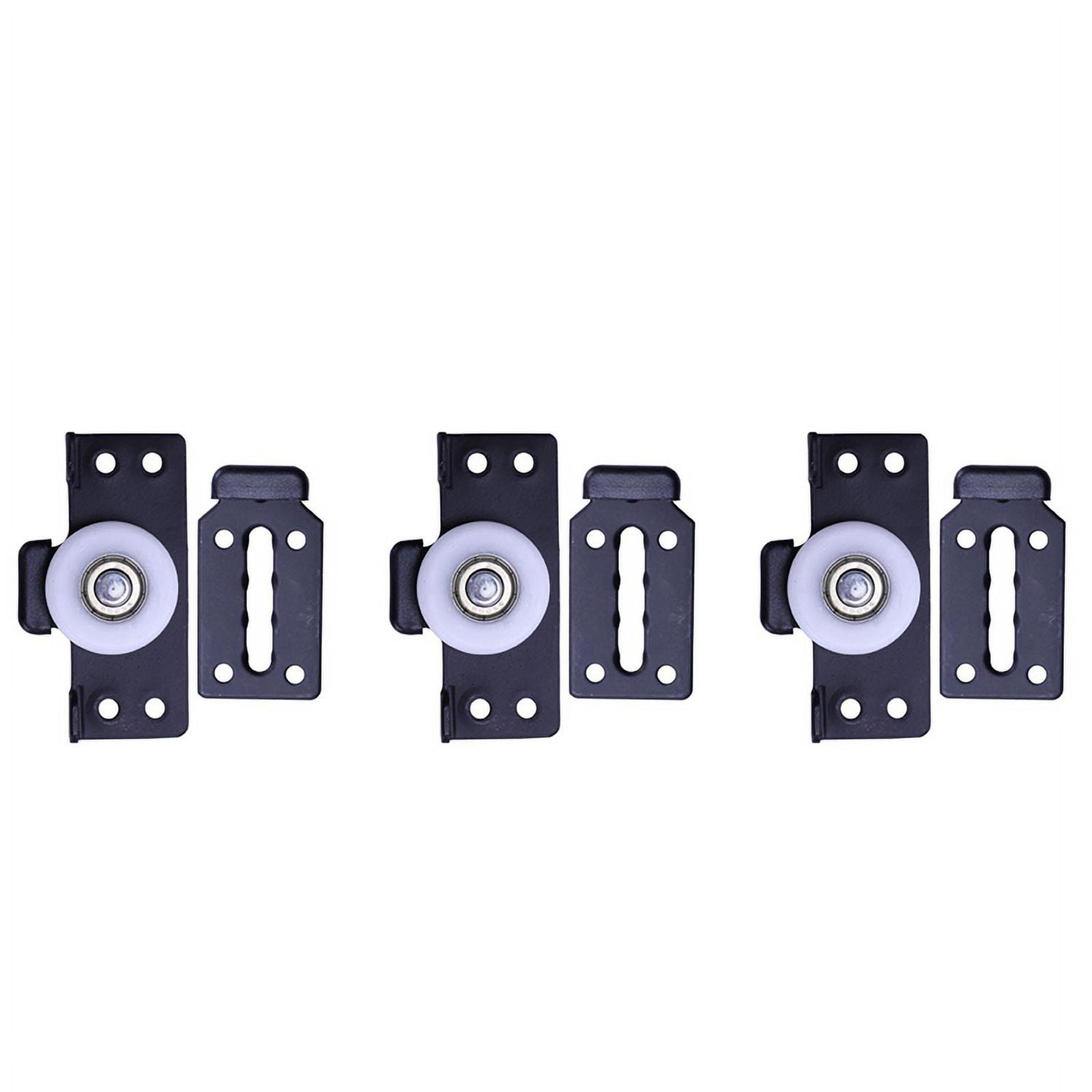 Hardware Accessories 12 Pcs Sliding Door Wardrobe Pulleys Wooden Door ...