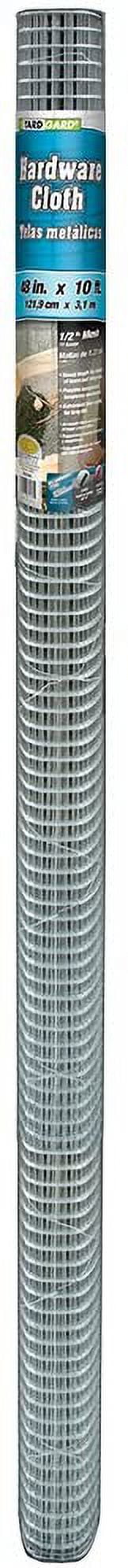 Hardware Cloth 1/2 Inch Mesh Inch X 10 Foot 19 Gauge Galvanized Steel ...