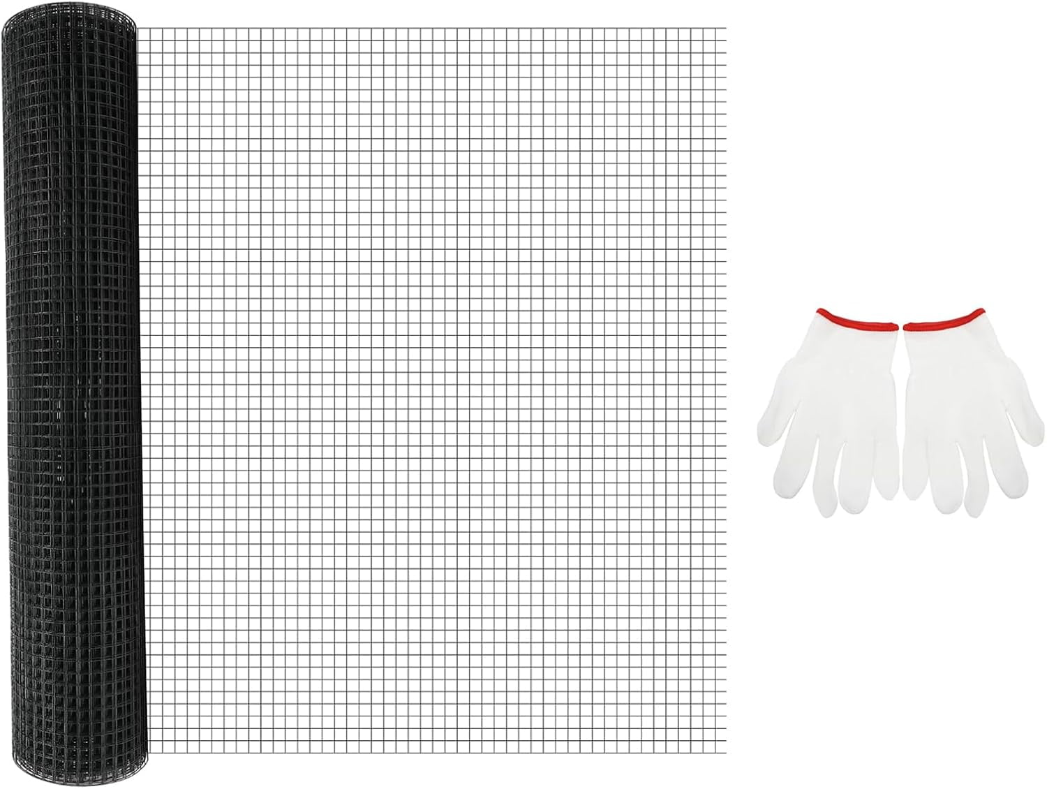 Hardware Cloth 1/2 inch 36'' x 50' Chicken Wire Fence Roll Garden Fence ...