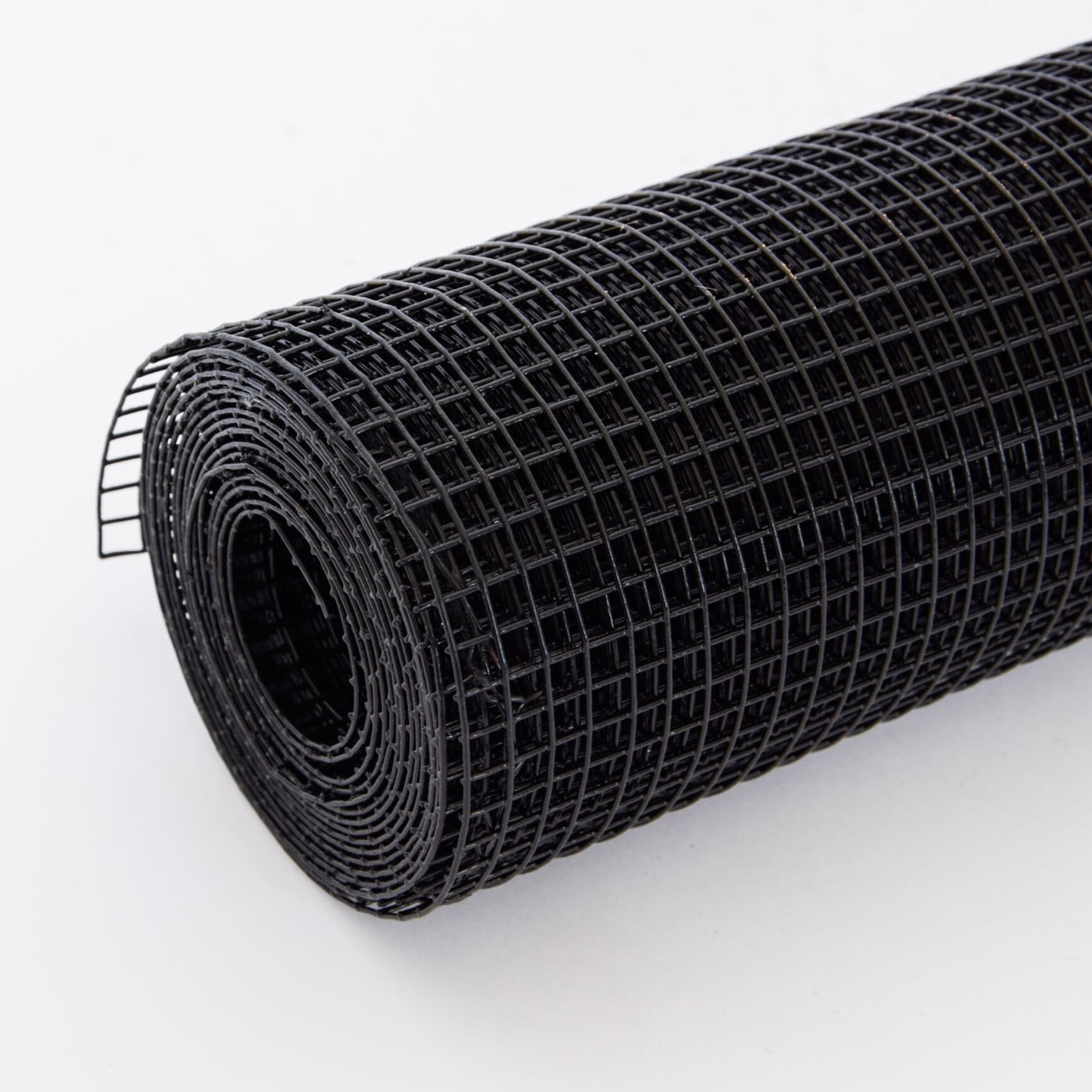 Hardware Cloth 1/2 inch 48" x 100 FT 16 Gauge, Black Vinyl Coated Wire ...