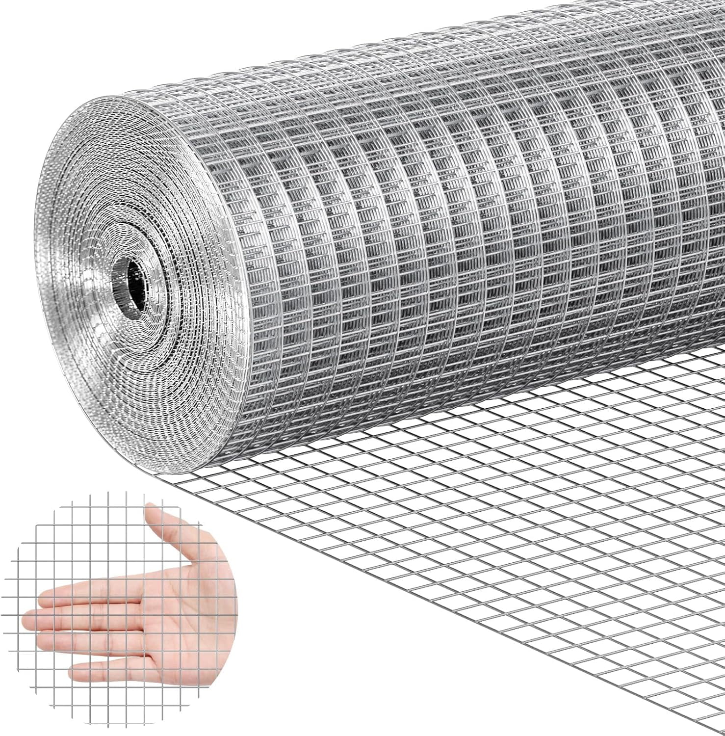 Art3d Hardware Cloth 1/2 inch 48in x 100ft Chicken Wire Fencing,Wire ...
