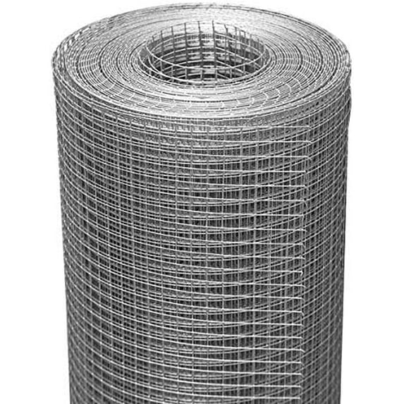 Hardware Cloth 1/2 inch Mesh 24 in. x 50 ft. 19-Gauge, Hot-dip ...