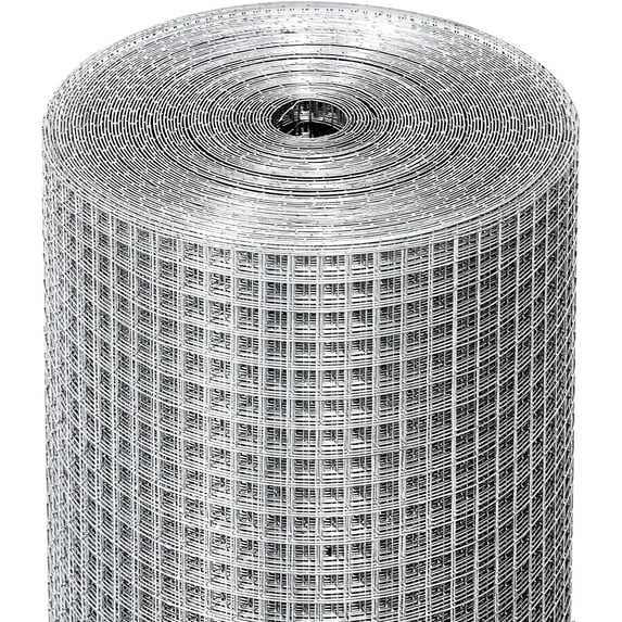 Hardware Cloth 1/2in 24inx50ft Hot Dip Galvanized 19 Gauge Chicken Wire ...