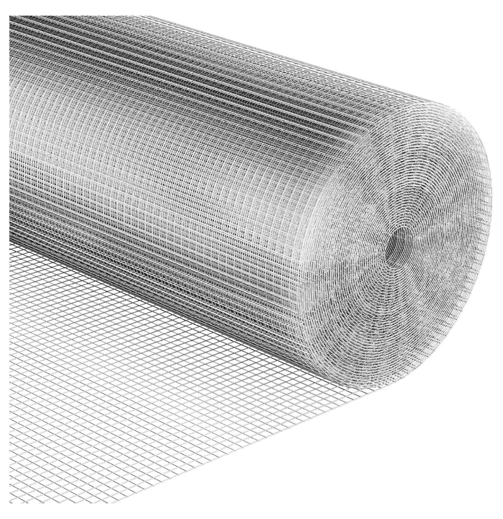 Hardware Cloth 1/4 inch x 100 ft 23 Gauge - Hot Dip Galvanized After ...