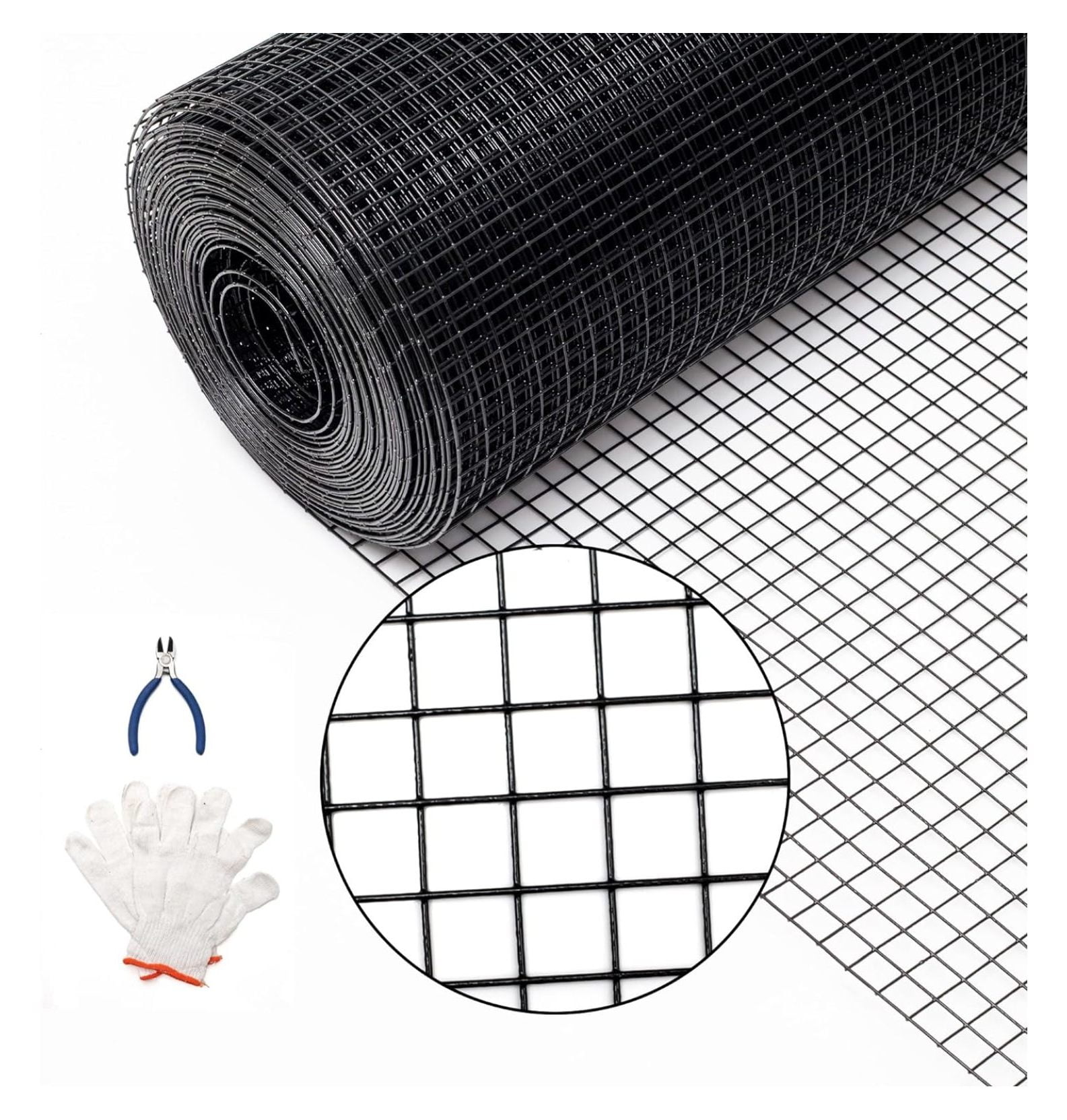 Hardware Cloth 1 inch Chicken Wire Fencing 24 in x 100 ft Galvanized ...