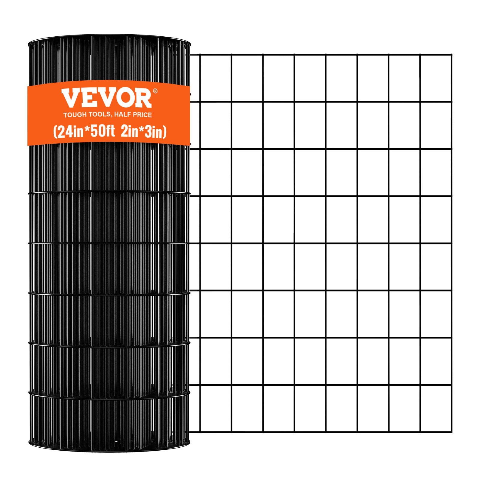Hardware Cloth, 24'' x 50' Galvanized Wire Mesh Roll, 16 Gauge Chicken ...