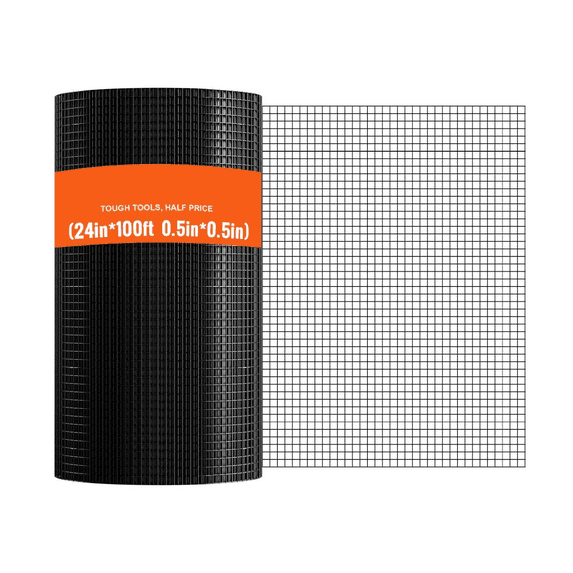 Hardware Cloth 24''x100' - Galvanized Wire Mesh, 19 Gauge Chicken Wire ...