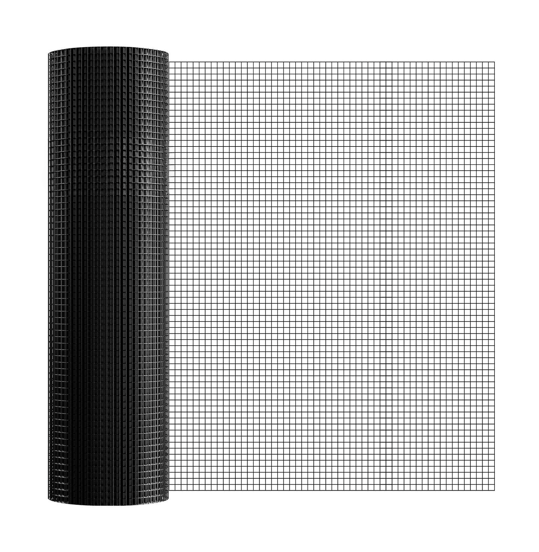 Hardware Cloth 36x50ft, 19 Gauge Galvanized Wire Mesh, Vinyl Coated ...