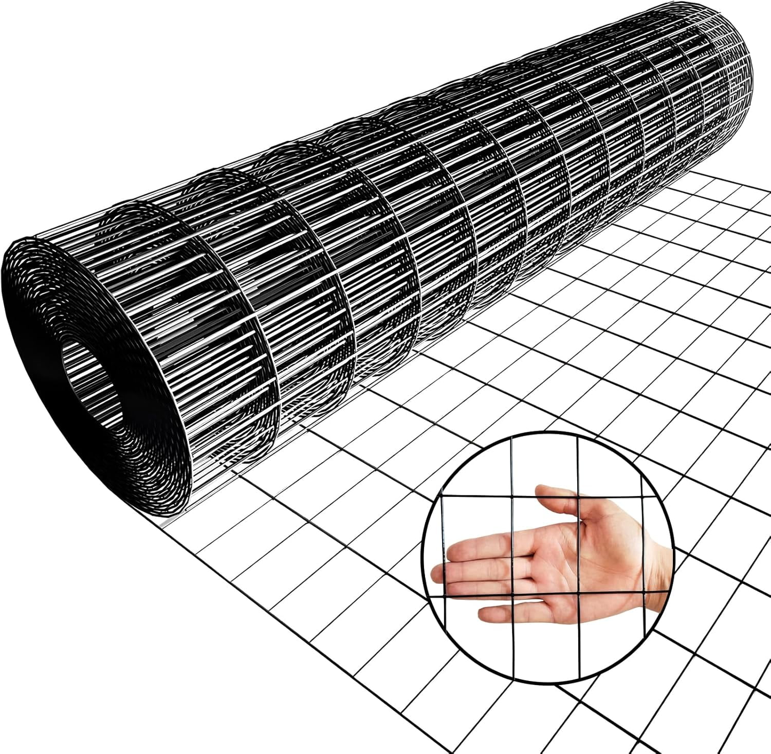 Hardware Cloth,Wire Mesh Roll,5 fT x 50 ft Metal Floral Chicken Wire ...