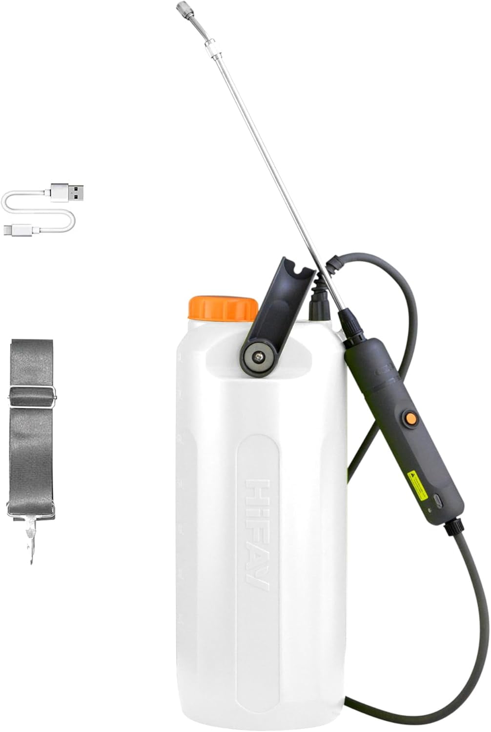Hardware ESX-8 2 Gallon Battery Powered Sprayer Built-in 4000mAh ...