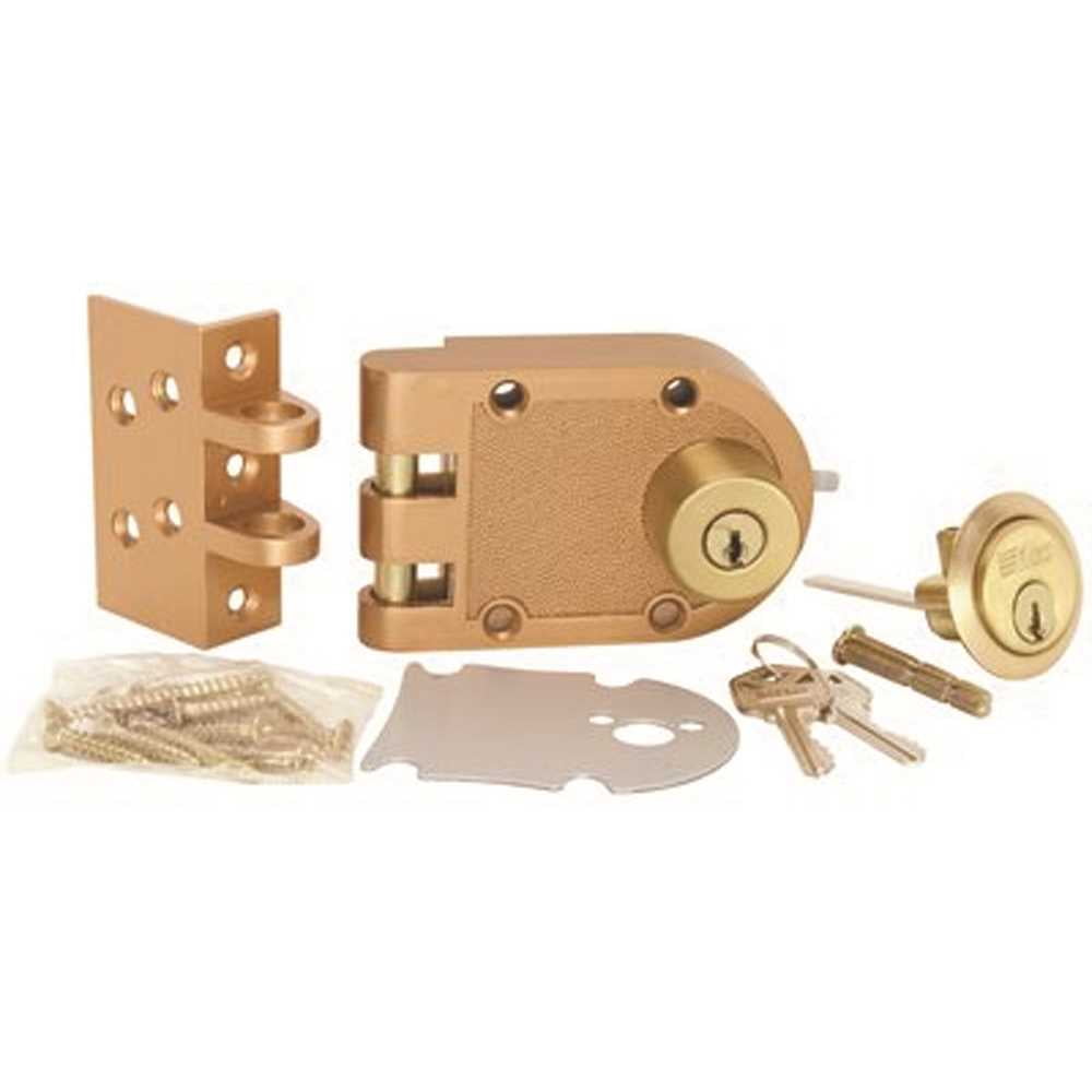 Hardware Express Anvil Mark Double Cylinder Jimmyproof Lock - Walmart.com