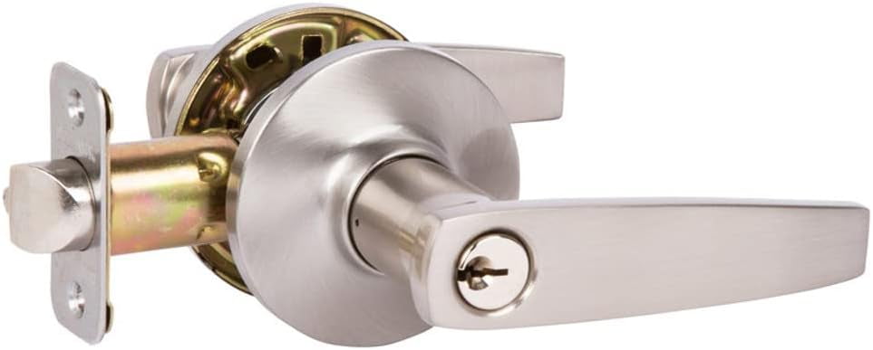 Hardware Milton Entry Door Lock, Fits Door 1-3/8 to 1-3/4 in. Thick ...