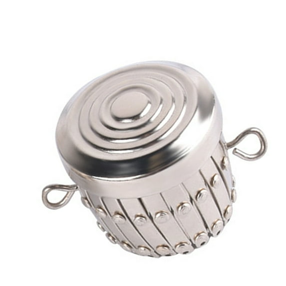 Hardware Pen Bag with Looped Open Size Expandable Gate Purse Clasp Accessories Coin Cylinder Bag ...