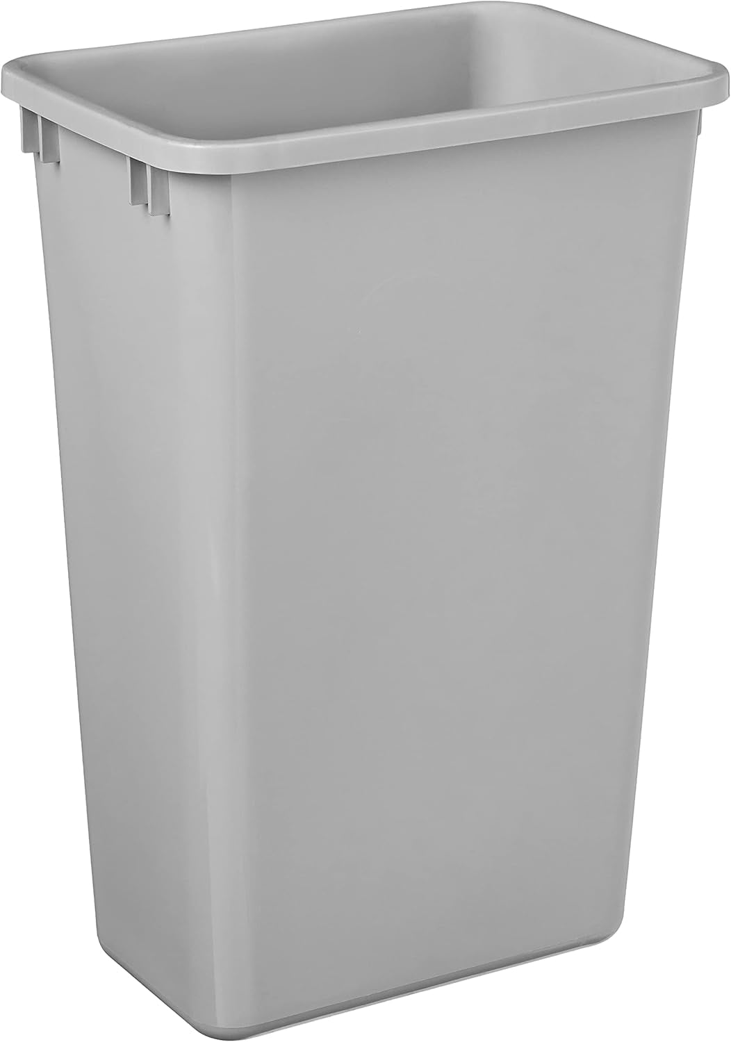 Hardware Resources Plastic Waste Container, Grey - Walmart Business ...