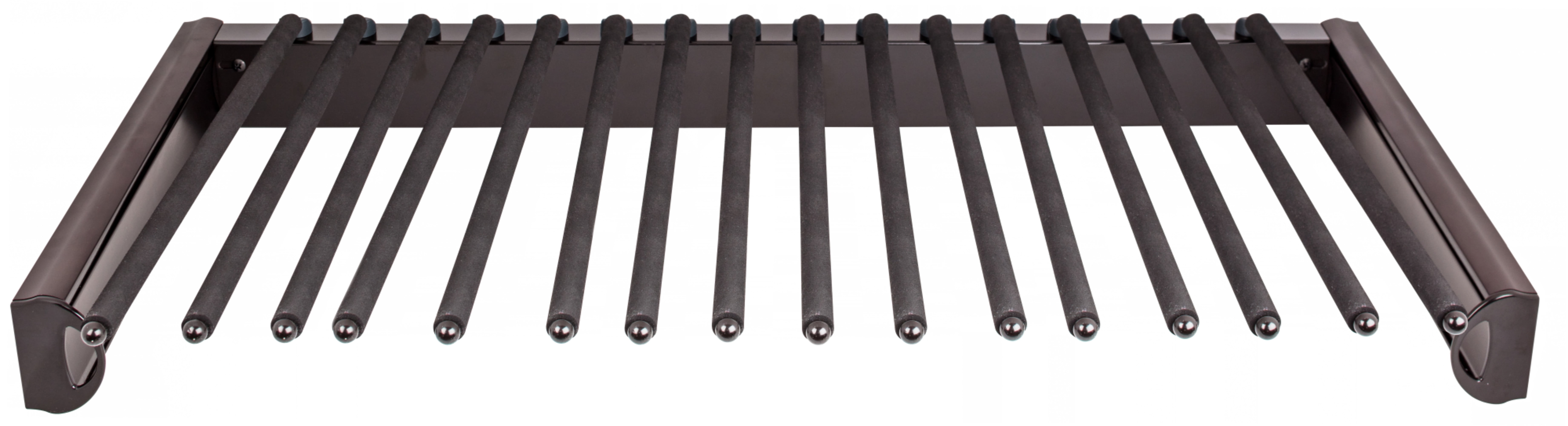 Hardware Resources Ppr-3014 30" Wide 16 Hook Pull Out Pants Hanger Rack ...