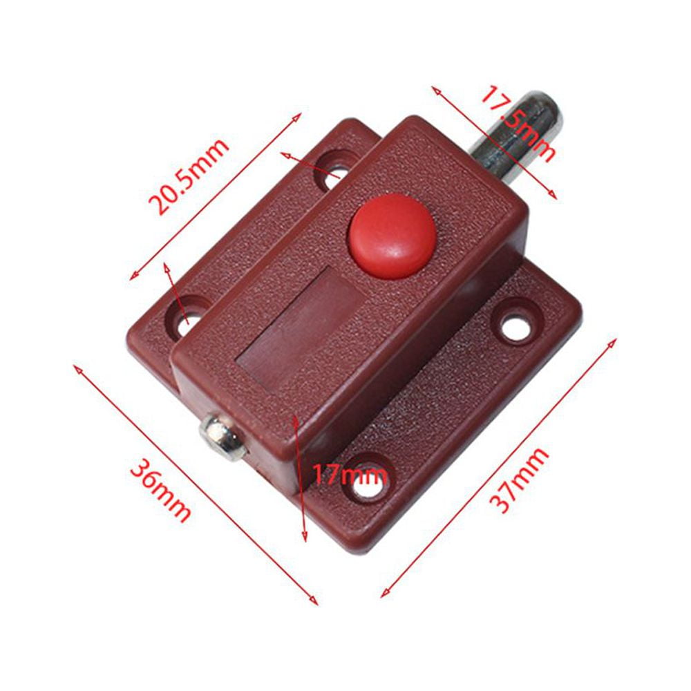 Hardware Spring Lock Slide Locker Cupboard Door Bolts Latch Lock Safety ...