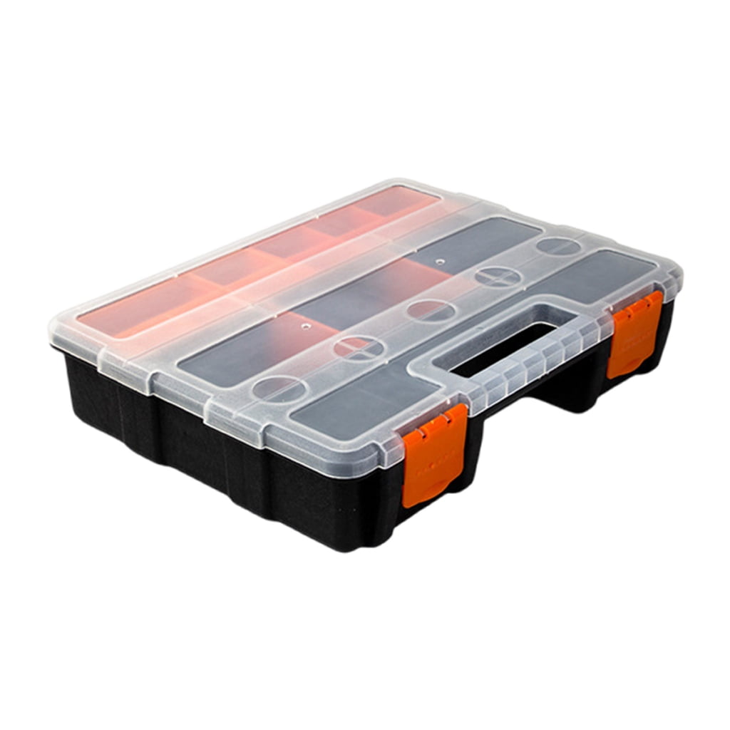 Hardware Storage Box Tool Box Organizers Portable Small Parts Organizer ...