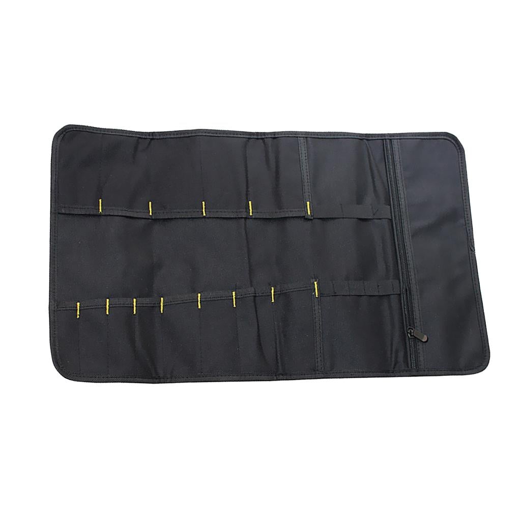 Hardware Tool Screwdriver Spanner Roll Up Storage Case Pouch ...